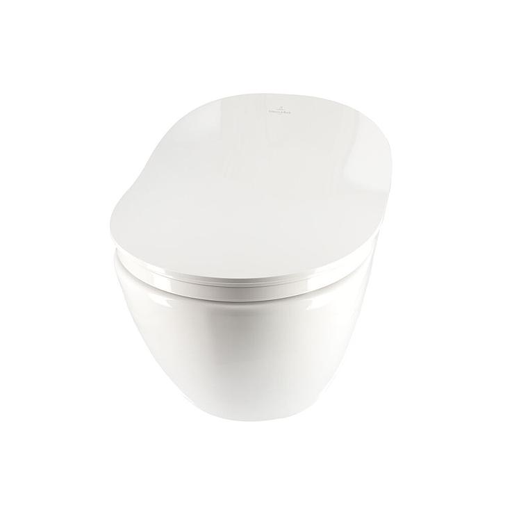 Kit WC douche Villeroy&Boch Abattant douche WC Viclean-L WC mural ...