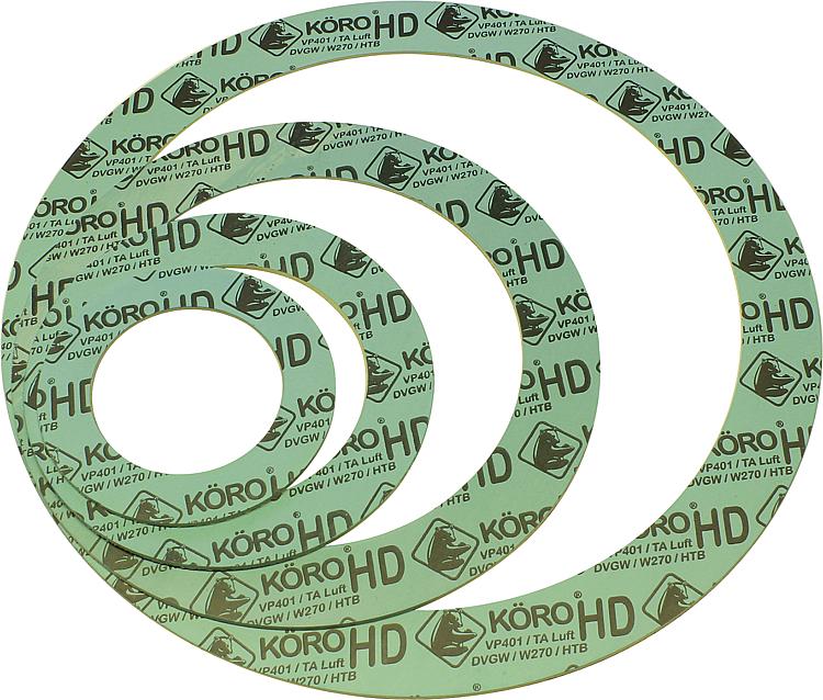 Joints de bride sans amiante DIN 2631 DN 15 15 x 40 mm