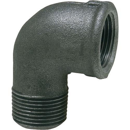 Raccord en fonte malleable, noir coude 90°, 11/4 Raccord en fonte malleable, noir coude 90°, 11/4