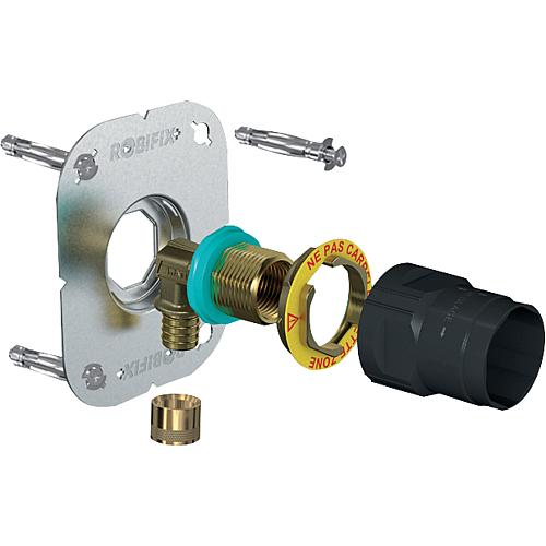 Robifix + mono femelle DN 15 (1/2") a glissement ø 16 mm